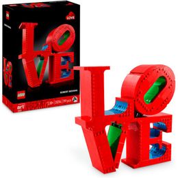 Lego Konstruktionsspielsteine &raquo;LOVE (31214), Lego ART&laquo; Made in Europe bunt Konstruktionsspielsteine