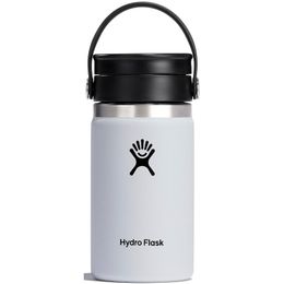 Hydro Flask Trinkflasche &raquo;12 OZ WIDE FLEX SIP LID&laquo; 355 ml wei&szlig; Edelstahl, Kunststoff