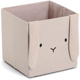 zeller Aufbewahrungsbox &raquo;"Hase", Musselin&laquo; Tiermotiv, kinderfreundlich, faltbar Baumwolle, Polyester