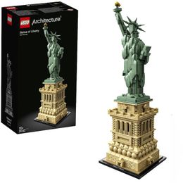 Lego Konstruktionsspielsteine &raquo;Freiheitsstatue (21042), Lego Architecture&laquo; Made in Europe bunt Konstruktionsspielsteine