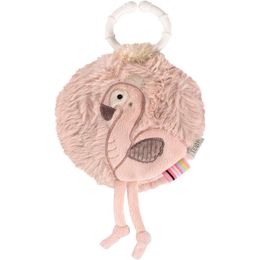 babyFEHN Greifspielzeug &raquo;Lazy, Crazy & Pink, Stoffbuch Flamingo&laquo; rosa Greifspielzeug