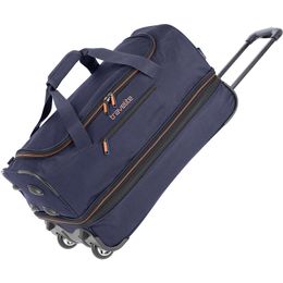 Travelite Herren Travelite Reisetasche &raquo;BASICS, verschiedene Gr&ouml;&szlig;en und Farben&laquo; Duffle Bag Reisegep&auml;ck Sporttasche Reisebag mit Trolleyfunktion bunt