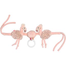 babyFEHN Kinderwagenkette &raquo;Lazy, Crazy & Pink, Kinderwagenkette Flamingo&laquo; rosa Kinderwagenkette