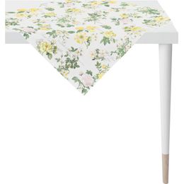 Apelt Mitteldecke &raquo;6527 SUMMERTIME, Sommerdeko, Sommer&laquo; Digitaldruck gelb Baumwolle, Polyester
