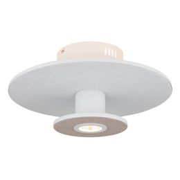 Globo LIGHTING LED Deckenleuchte &raquo;CARTER&laquo; LED-Modul 1 Stk. Warmwei&szlig; Deckenlampe/3 Stufen bei Lichtschein/Wohnzimmer