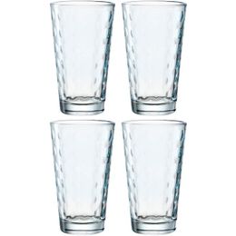 Leonardo Gl&auml;ser-Set &raquo;OPTIC&laquo; 540 ml, 4-teilig blau Glas