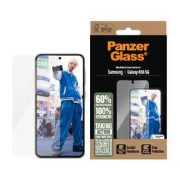CARE by PanzerGlass Displayschutzglas &raquo;Ultra-Wide Fit Screen Protector&laquo; f&uuml;r Samsung Galaxy A56 5G Displayschutzfolie, Schutzfolie, Bildschirmschutz, 