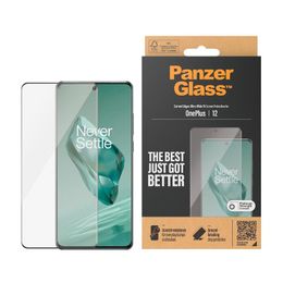 PanzerGlass Displayschutzglas &raquo;Curved Edges Ultra-Wide Fit Screen Protection&laquo; f&uuml;r OnePlus 12 Displayschutzfolie, Schutzfolie, Bildschirmschutz, kratz-