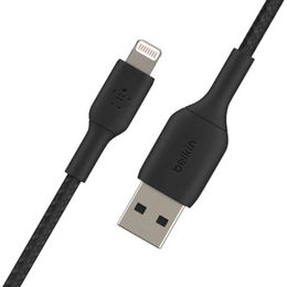 Belkin Smartphone-Kabel &raquo;Lightning auf USB-A Kabel MFi 3m&laquo; USB Typ A Lightning 300 cm schwarz Passend f&uuml;r iPhone und iPad (MFi zertifiziert)