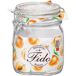Bormioli Rocco Vorratsglas &raquo;Fido&laquo; Set, 6 St&uuml;ck, 0,75l Fassungsverm&ouml;gen, 6 Stk. tlg. luftdicht verschlie&szlig;bar, mit B&uuml;gelverschlu&szlig; transparent