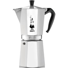 Bialetti Espressokocher &raquo;Moka Express&laquo; 0,81 l Kaffeekanne Aluminium grau
