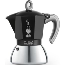Bialetti Espressokocher &raquo;Moka Induktion&laquo; 0,15 l Kaffeekanne Induktionsgeeignet schwarz