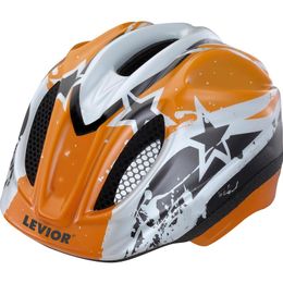 Levior Kinderfahrradhelm &raquo;Stars&laquo; orange Kinderfahrradhelm