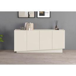 OTTO home Sideboard &raquo;VELA, Breite 160 cm, Design mit schr&auml;gen T&uuml;ren, Ma&szlig;e-B/T/H: 160x35x75&laquo; 1 Stk. tlg. Made in Italy, 4 F&auml;cher, Sideboard, Anrichte, 