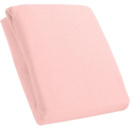 Kum Spannbettlaken &raquo;Mikrofaser-Fleece Spannbetttuch&laquo; rosa Microfaser-Fleece, Obermaterial: 100% Polyester