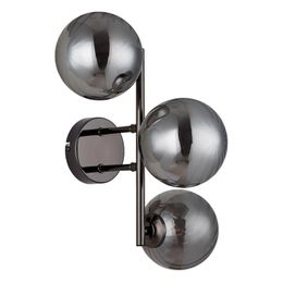 Globo LIGHTING Wandleuchte &raquo;CONOR&laquo; G9 1 Stk. Wandspot, Glas, Wohnzimmer, Flur grau