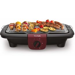 Tefal Tischgrill &raquo;Easygrill Adjust, wasserbef&uuml;llbare Tropfschale gegen Rauch und Ger&uuml;che&laquo; 2300 W sp&uuml;lmaschinengeeigneter Rost und Tropfschale, platzsparend,