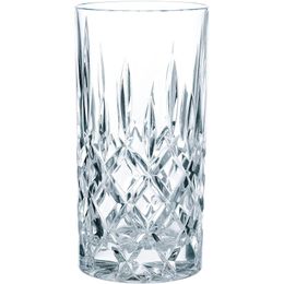 Nachtmann Longdrinkglas &raquo;Noblesse&laquo; Made in Germany, 395 ml, 6-teilig transparent Kristallglas