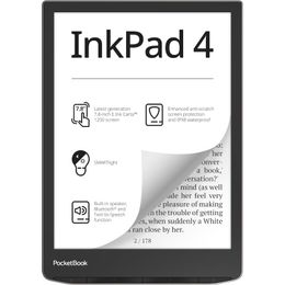 PocketBook E-Book &raquo;InkPad 4&laquo; (19,8 cm / 7,8 &prime;&prime;) 32 GB ) silber Text-to-Speech-Funktion