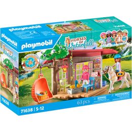 Playmobil Konstruktions-Spielset &raquo;Geheimes Clubhaus f&uuml;r Pferdefans (71638), Horses of Waterfall&laquo; Made in Europe bunt Konstruktions-Spielset