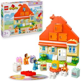 Lego Konstruktionsspielsteine &raquo;Blueys Familienhaus mit Memory-Spiel (10459), Lego DUPLO Bluey&laquo; Made in Europe bunt Konstruktionsspielsteine