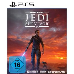 EA Games Spielesoftware &raquo;Star Wars: Jedi Survivor&laquo; PlayStation 5 orange Entdecken Sie neue Planeten und vertraute Grenzen in der Star Wars-Galaxie, jeweils mit