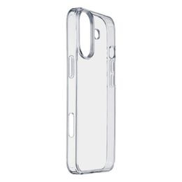 cellularline Handyh&uuml;lle &raquo;Strong Case f&uuml;r Apple iPhone 16 Plus&laquo; Backcover, Schutzh&uuml;lle, Handyschutzh&uuml;lle, Case, Schutzcase, sto&szlig;fest transparent Kunststoff H&uuml;lle 