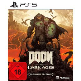 Bethesda Softworks Spielesoftware &raquo;DOOM: The Dark Ages Premium Edition&laquo; PlayStation 5 transparent der Slayer liefert ab