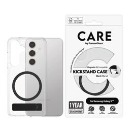 CARE by PanzerGlass Handyh&uuml;lle &raquo;Magnetic QI Compatible Kickstand Case f&uuml;r Samsung Galaxy S25&laquo; Backcover, Schutzh&uuml;lle, Handyschutzh&uuml;lle, Case, 
