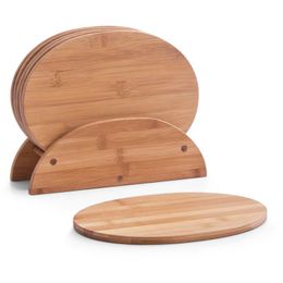 zeller Fr&uuml;hst&uuml;cksbrett &raquo;Bamboo&laquo; oval braun Bambus