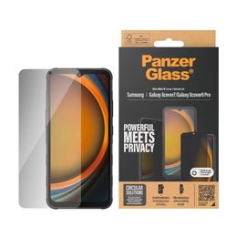 PanzerGlass Displayschutzglas &raquo;Ultra-Wide Fit Privacy Screen Protector&laquo; f&uuml;r Samsung Galaxy Xcover7;Samsung Galaxy Xcover6 Pro Displayschutzfolie, 