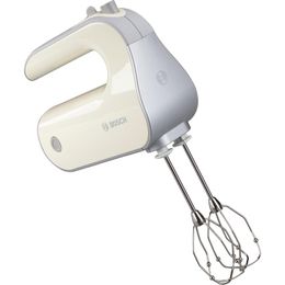 Bosch Handmixer &raquo;Styline MFQ40301, Edelst. R&uuml;hrbesen/Knethaken, 5 Stufen, hellgelb&laquo; 500 W Turbostufe, leichtes Geh&auml;use, Made in Europe beige Handmixer