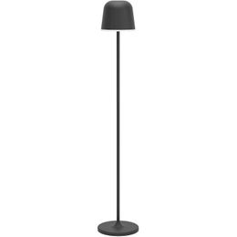 Eglo Stehlampe &raquo;MANNERA-L Stehlampe - Alu, Stahl - LED - 4,3W - IP54&laquo; LED-Modul 1 Stk. Neutralwei&szlig; Warmwei&szlig; Standleuchte, Leselampe, Wohzimmer, 