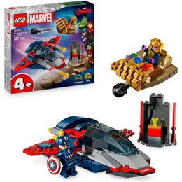 Lego Konstruktionsspielsteine &raquo;Captain America vs. Thanos (76319), Lego Super Heroes&laquo; Made in Europe bunt Konstruktionsspielsteine