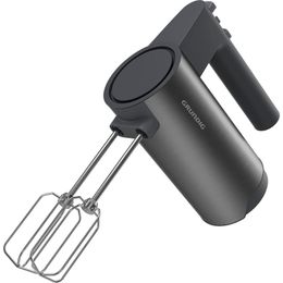 Grundig Handmixer &raquo;Delisia NovusTM HM 7140&laquo; 500 W Hochwertiger Edelstahlkorpus; Soft Start: Antispritz-Funktion schwarz Handmixer