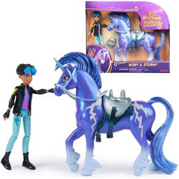 Spin Master Anziehpuppe &raquo;Unicorn Academy - Rory & Einhorn Storm&laquo; mit echter M&auml;hne bunt Anziehpuppe
