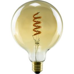 Segula LED-Leuchtmittel &raquo;Soft Line&laquo; E27 1 Stk. Warmwei&szlig; dimmbar, Soft Globe 125 gold, E27 gold