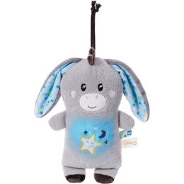 Kuscheltier &raquo;My First Nici, Esel Littledoo 25 cm&laquo; Baby Einschlafhilfe; mit Licht und Sound grau Kuscheltier