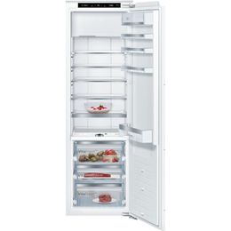 Bosch Einbauk&uuml;hlschrank Serie 8 &raquo;KIF82PFE0&laquo; 177,2 cm hoch 55,8 cm breit silber Ablagen aus Sicherheitsglas: Sichere Aufbewahrung deiner Lebensmittel 