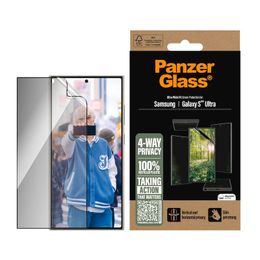 PanzerGlass Displayschutzfolie &raquo;Ultra-Wide Fit Screen Protection&laquo; f&uuml;r Samsung Galaxy S25 Ultra Schutzfilm, Schutzfolie, Bildschirmschutz, kratz- & 