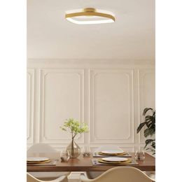 Eglo Deckenleuchte &raquo;VALLEROSA Deckenlampe, Alu, Stahl und Kunststoff, Esstischlampe, Lampe&laquo; LED-Modul 1 Stk. Warmwei&szlig; Wand-/Deckenleuchte, L58 x B33,5