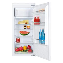 Amica Einbauk&uuml;hlschrank &raquo;EKSS 362 221&laquo; 122,1 cm hoch 54 cm breit Schleppt&uuml;r-Technik silber Inverter Kompressor
