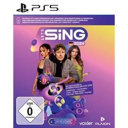 Ravenscourt Spielesoftware &raquo;Let's Sing 2024 German Version&laquo; PlayStation 5 transparent