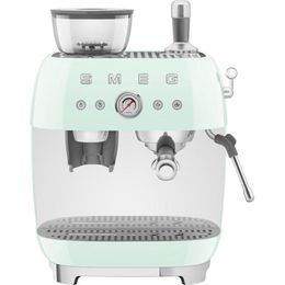 Smeg Espressomaschine &raquo;EGF03PGEU&laquo; mit integrierter Kaffeem&uuml;hle gr&uuml;n Espressomaschine