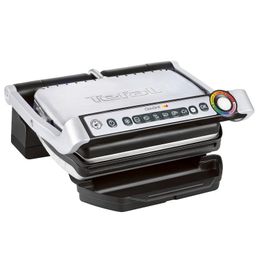 Tefal Kontaktgrill &raquo;OptiGrill, 6 automatische Programme, ein manuelles Programm&laquo; 2000 W sp&uuml;lmaschinengeeignete Platten und Saftauffangbeh&auml;lterGC705D schwarz