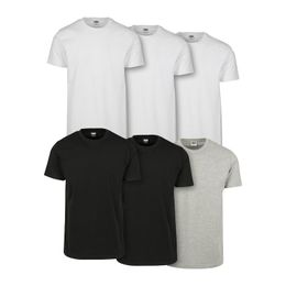Urban Classics Herren Urban Classics T-Shirt &raquo; Herren Basic Tee 6-Pack&laquo; 1 Stk. 5XL