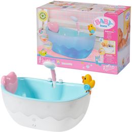 Baby Born Puppen Badewanne &raquo;Bath&laquo; mit Licht- und Soundeffekten wei&szlig; Puppen Badewanne