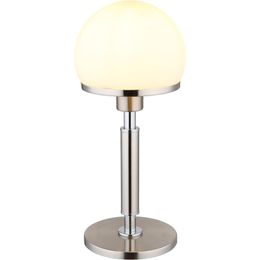 Globo LIGHTING Tischleuchte &raquo;HAKU&laquo; E27 1 Stk. Tischlampe/Schlafzimmer/Wohnzimmer