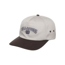 Billabong Herren Snapback Cap &raquo;Throwback&laquo; silber Einheitsgr&ouml;&szlig;e