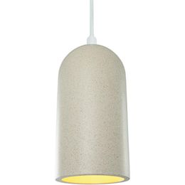 Paco Home Pendelleuchte &raquo;ALTONA&laquo; E27 LED, E27, Lampe F&uuml;r Wohnzimmer Esszimmer K&uuml;che, H&ouml;henverstellbar beige